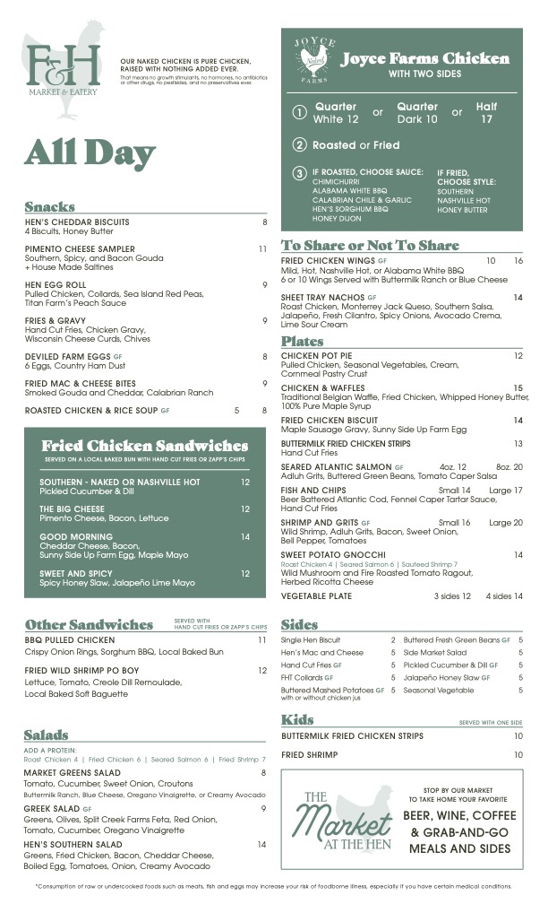 Frog and the Hen Market and Eatery