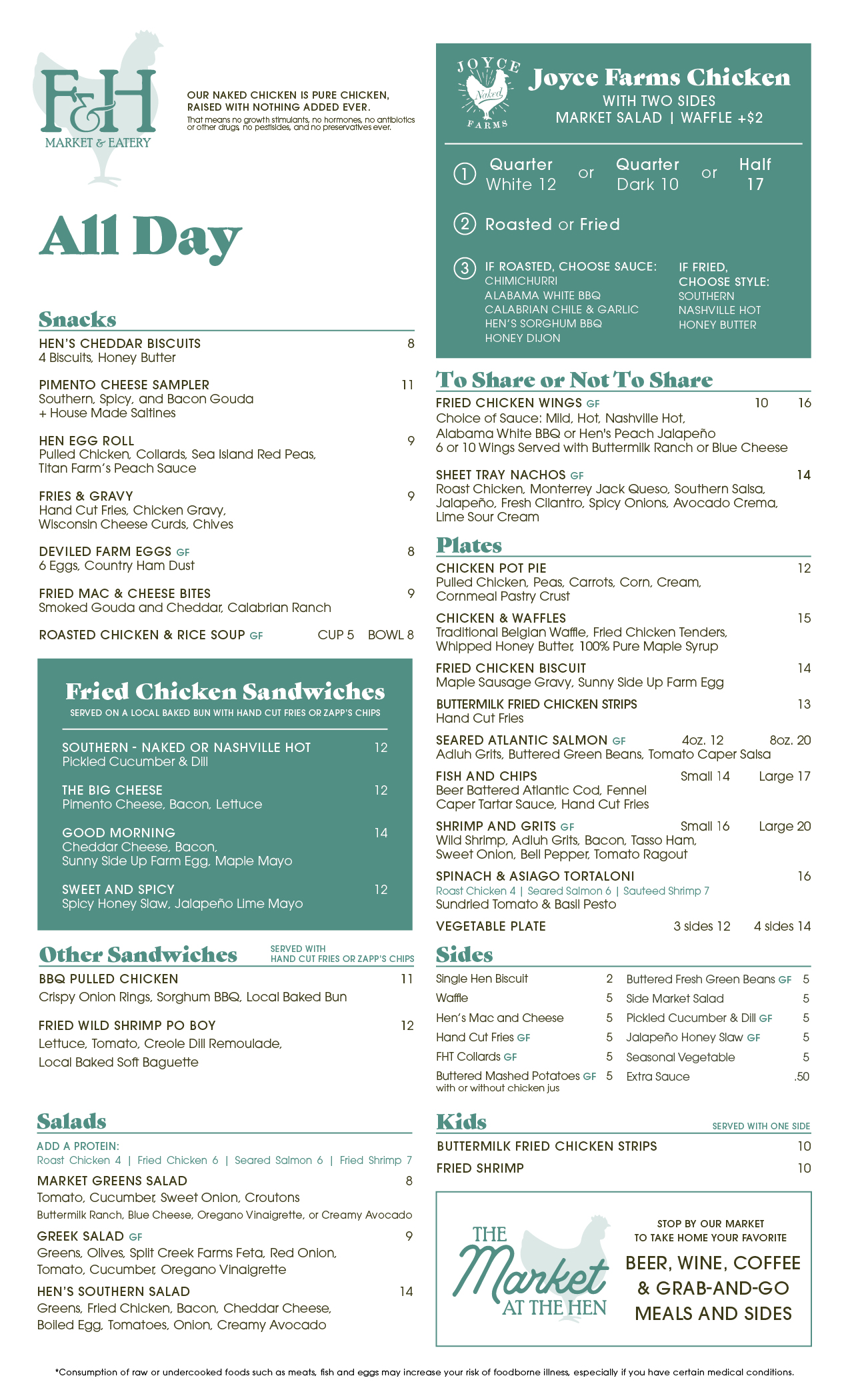 Frog and the Hen Market and Eatery