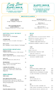 Menu | Frog and the Hen